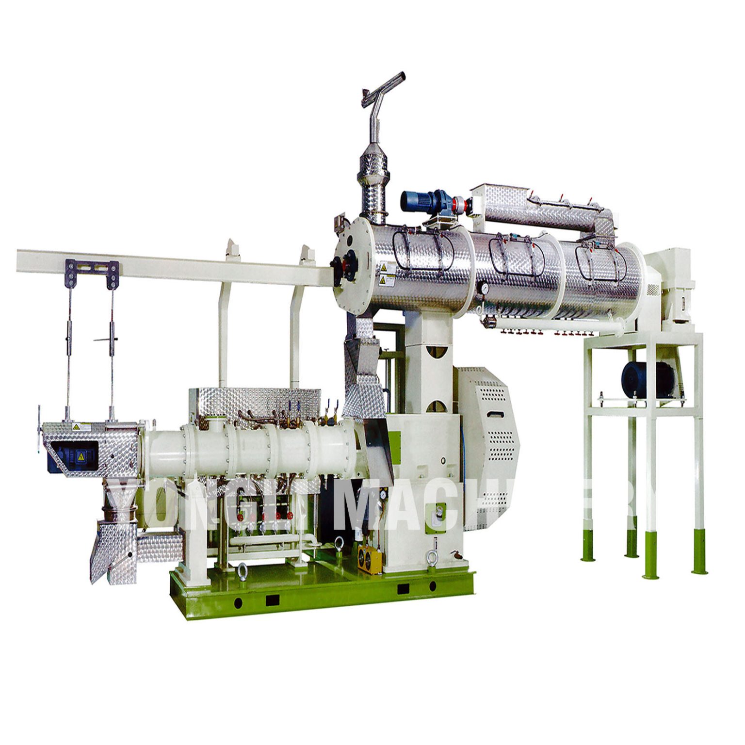 High Output 10t/h Twin Screw Extruder – Yongli feed pellet machine