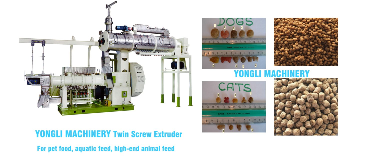 High Output 10t/h Twin Screw Extruder – Yongli feed pellet machine